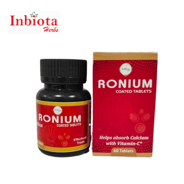 Ronium Coated Tablets - An Natural Ayurvedic Product | Inbiota Herbs